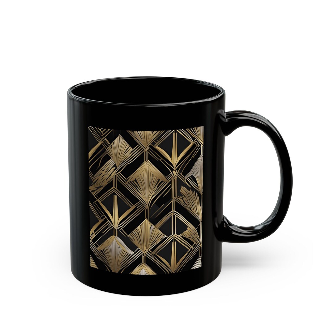 Mug Art Deco Inspired - Etsy