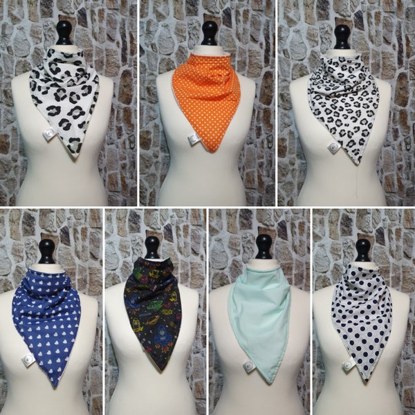 Organic Bandana Bib - Etsy