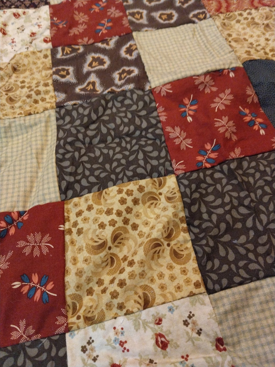 Baby Blankets, New Baby Gift, Reborn Baby Boy Accessories, Patchwork ...