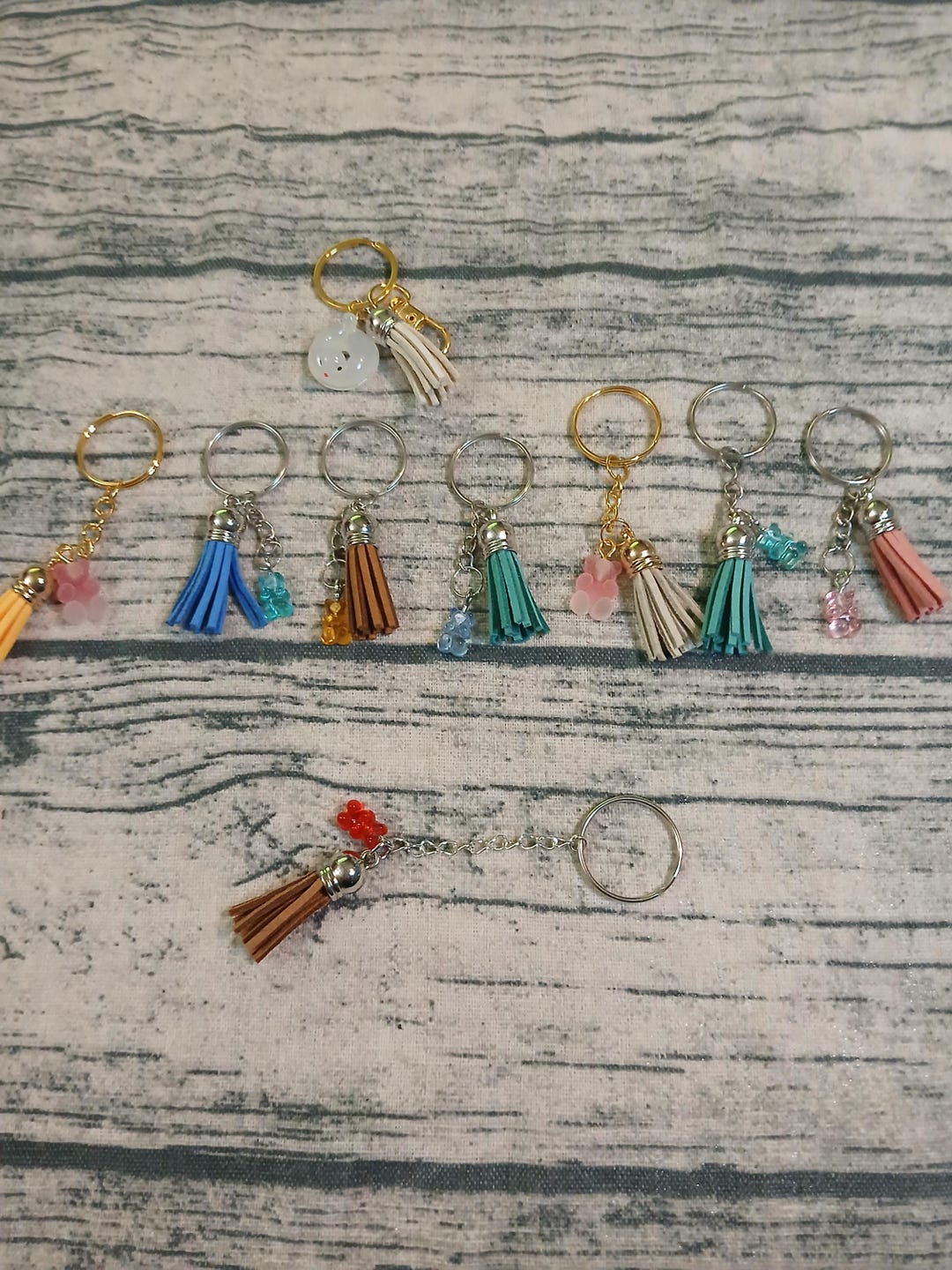 Gummy Bear Key Chains, Sweety Key Rings, Funky Key Chains, Gummy Bag ...