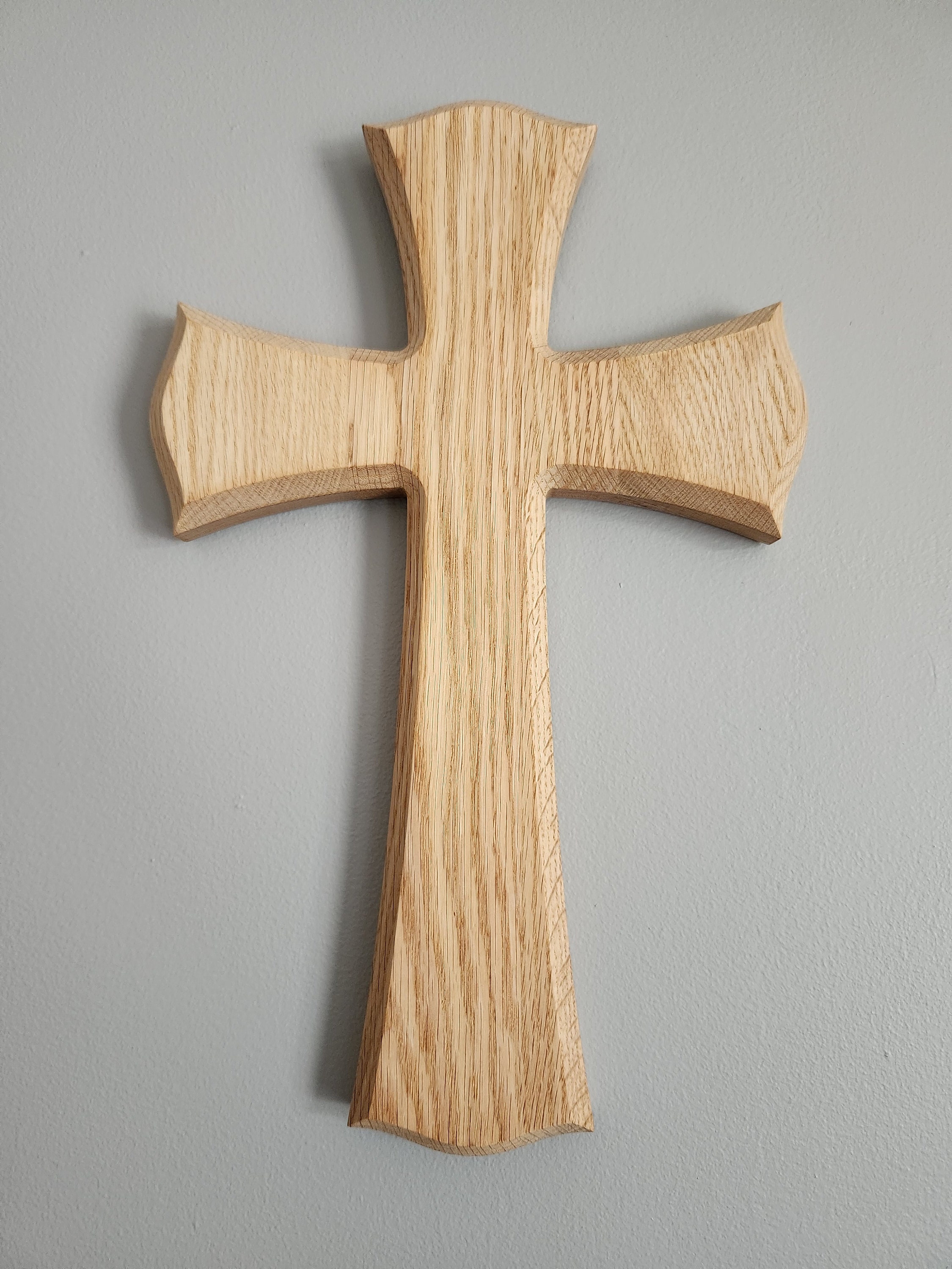 Large Wood Cross, Christian Wall Art, Religious Gift, Unique Wood Wall ...