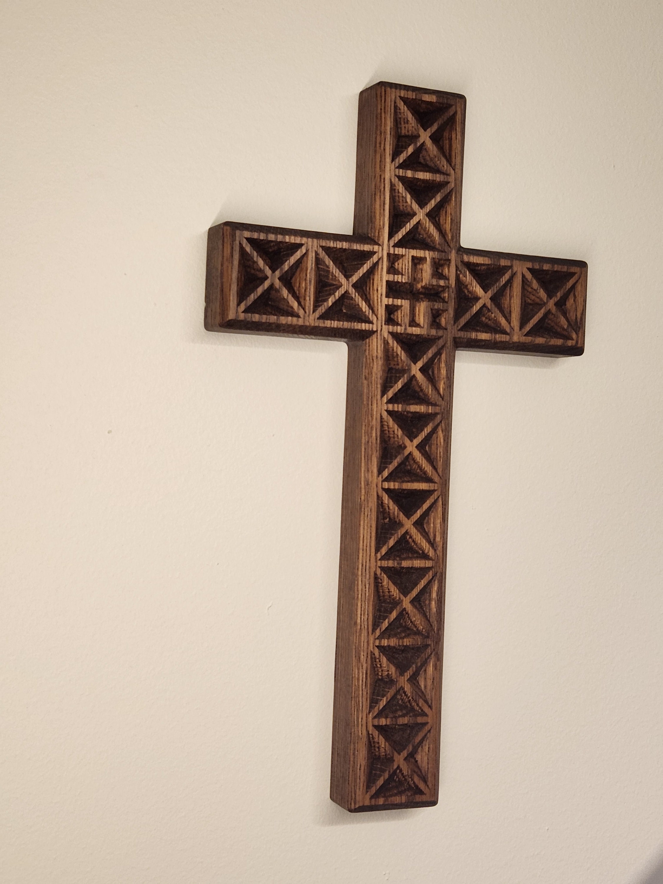 Large Wood Cross, Modern Wall Cross, Christian Wall Art, Religious Gift ...