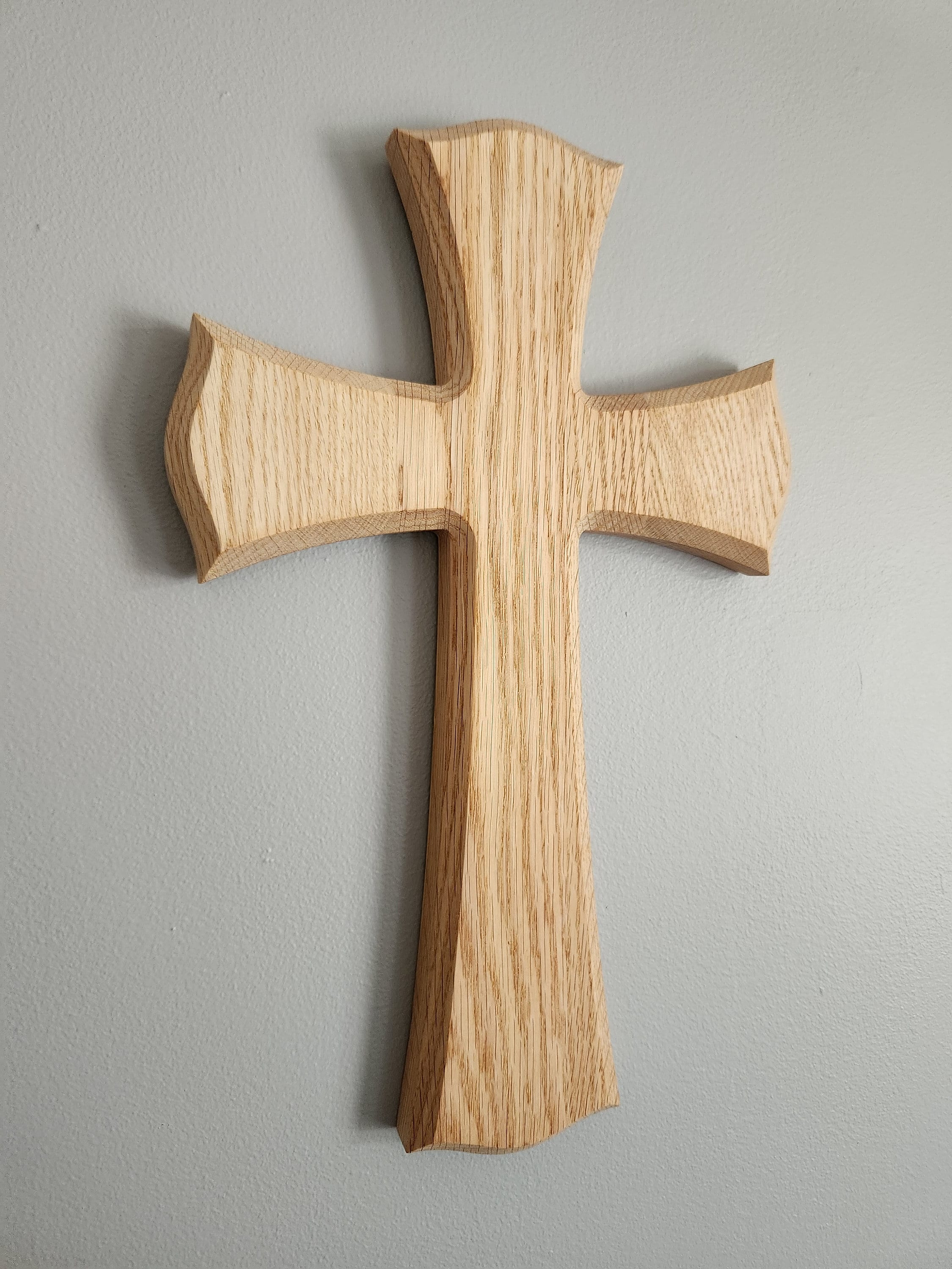 Large Wood Cross, Christian Wall Art, Religious Gift, Unique Wood Wall ...