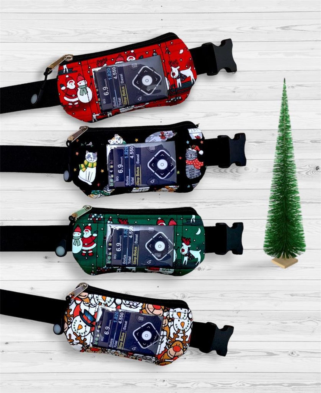 Insulin Pump Belt Insulin Pump Bag Pouch With Window Diabetes Pumps ...