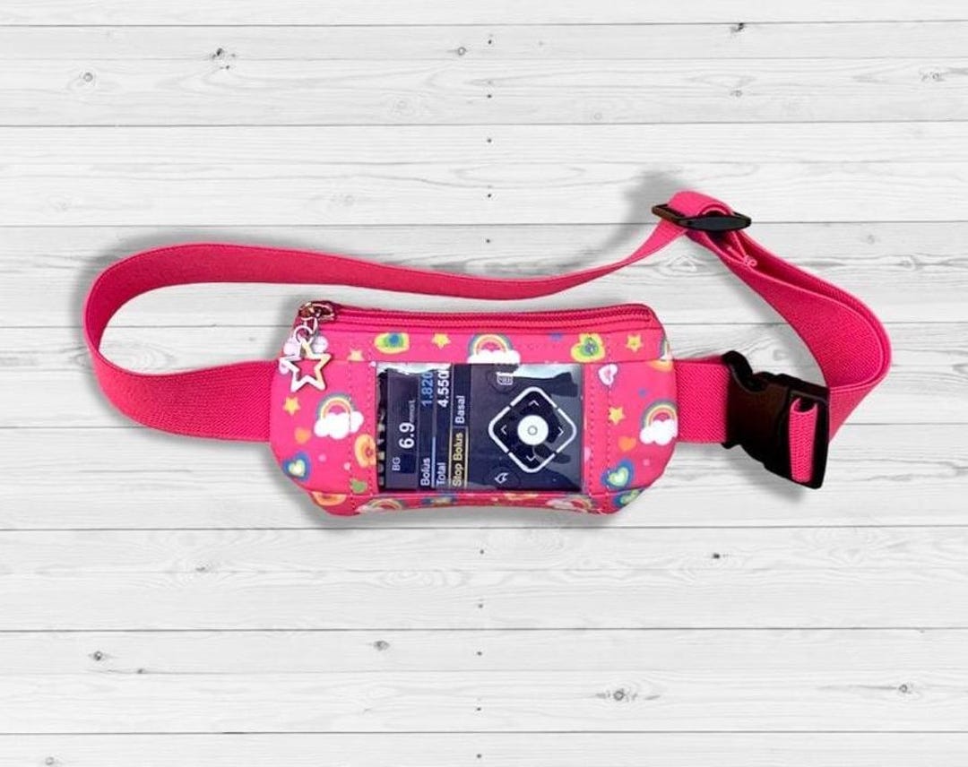 Insulin Pump Belt Insulin Pump Bag Pouch With Window Diabetes Pumps ...