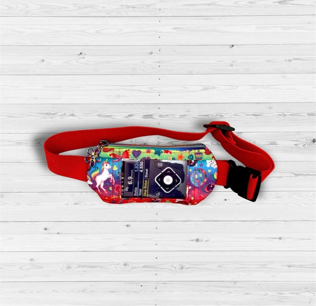 Insulin Pump Belt Insulin Pump Bag Pouch With Window Diabetes Pumps ...
