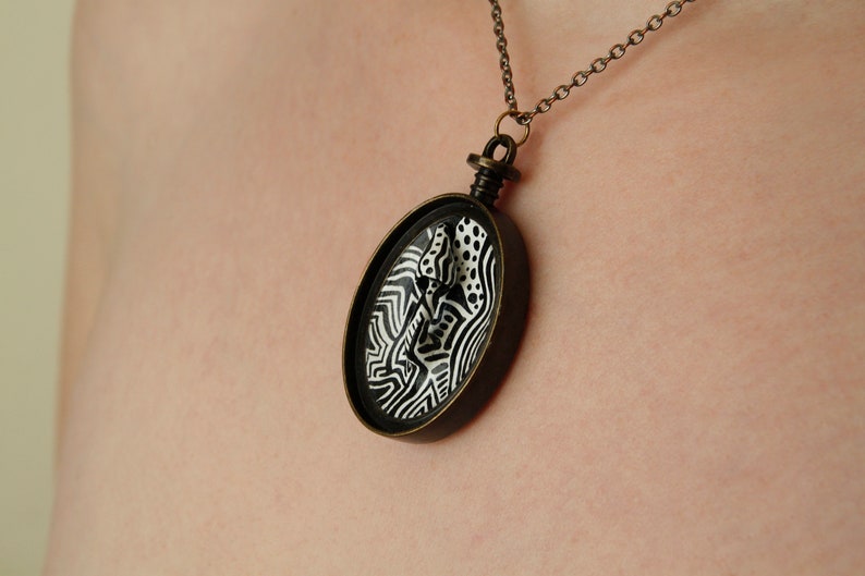 HANDMADE PENDANT ART Jewellery, Unique Piece, Brass Pendant, Gift for ...