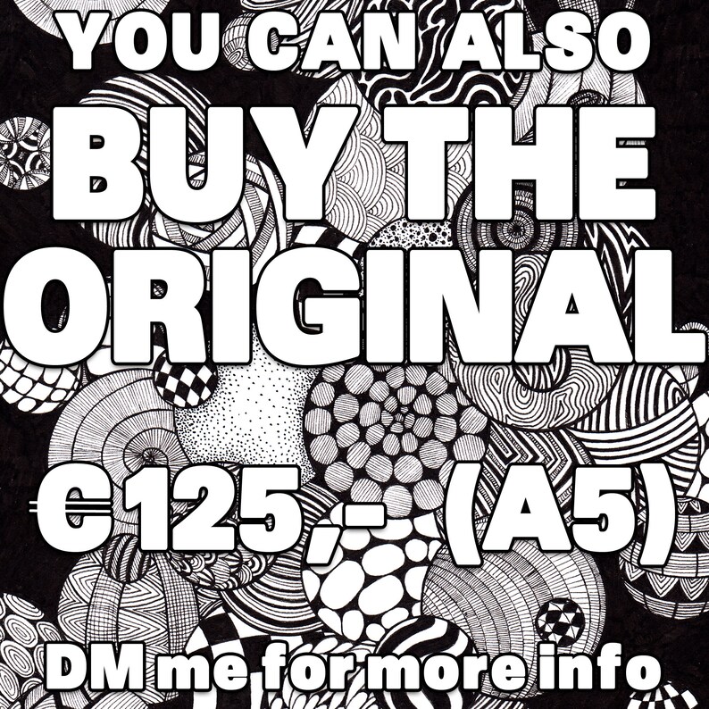 ABSTRACT SPHERE DRAWING A4 Art Print Graphic Bubble Pattern Abstract ...