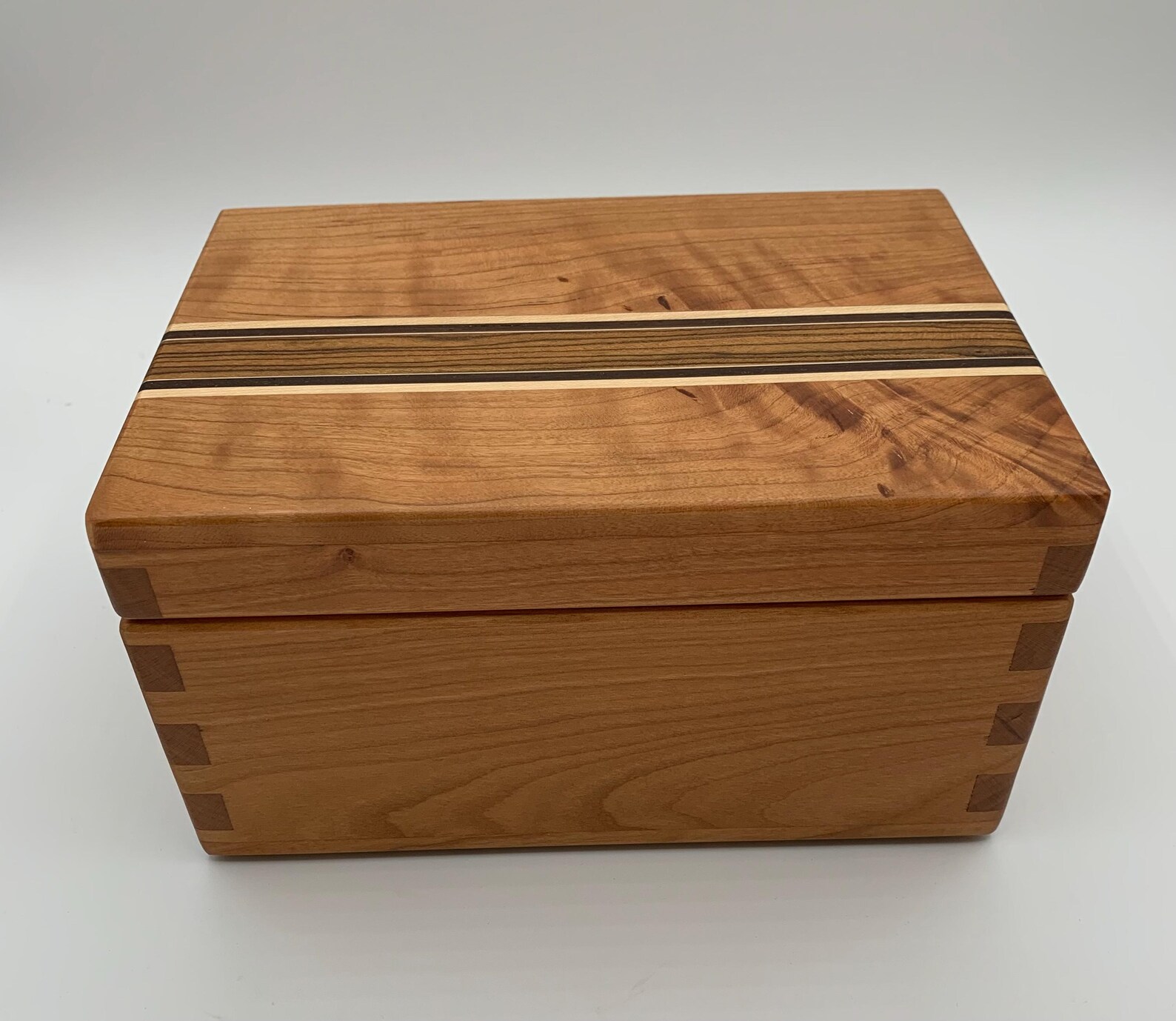 Cherry Dovetailed Jewelry Box - Etsy