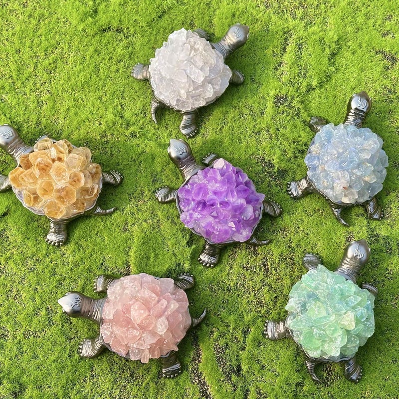 Crystal Turtle Rainbow - Etsy