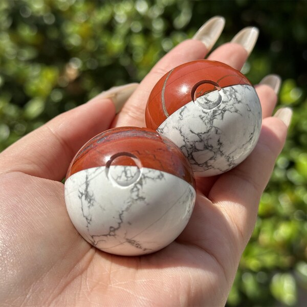Crystal Pokeballs - Etsy