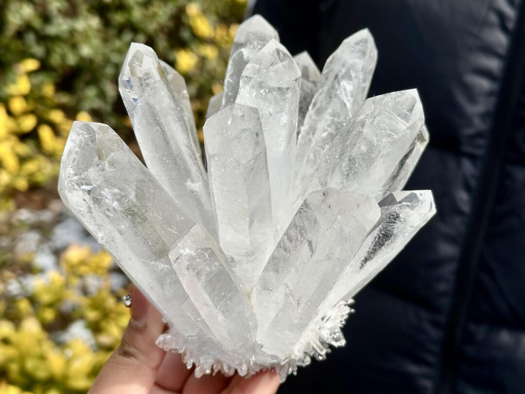 300g+ Natural Clear Quartz Cluster Crystal,quartz Point Vug,crystal ...