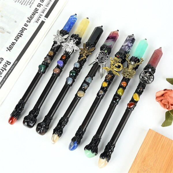 Magic Crystal Wand - Etsy