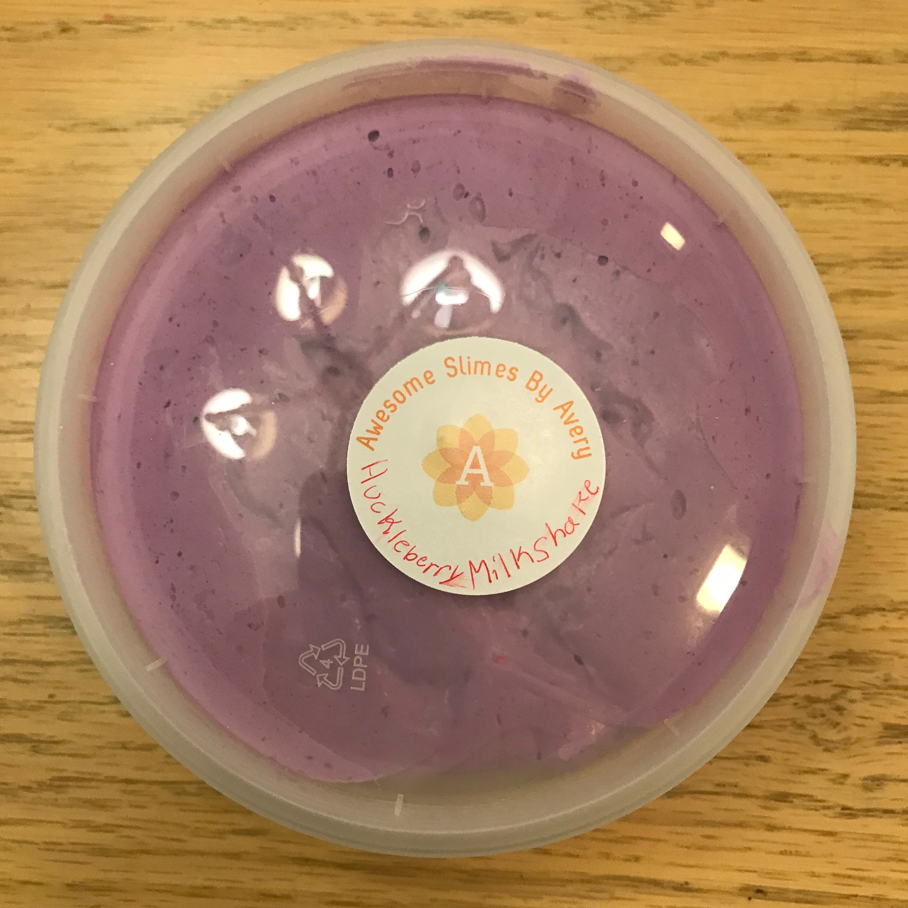 Huckleberry Milkshake Butter Slime, 8 Ounce, Extras With Every Order - Etsy