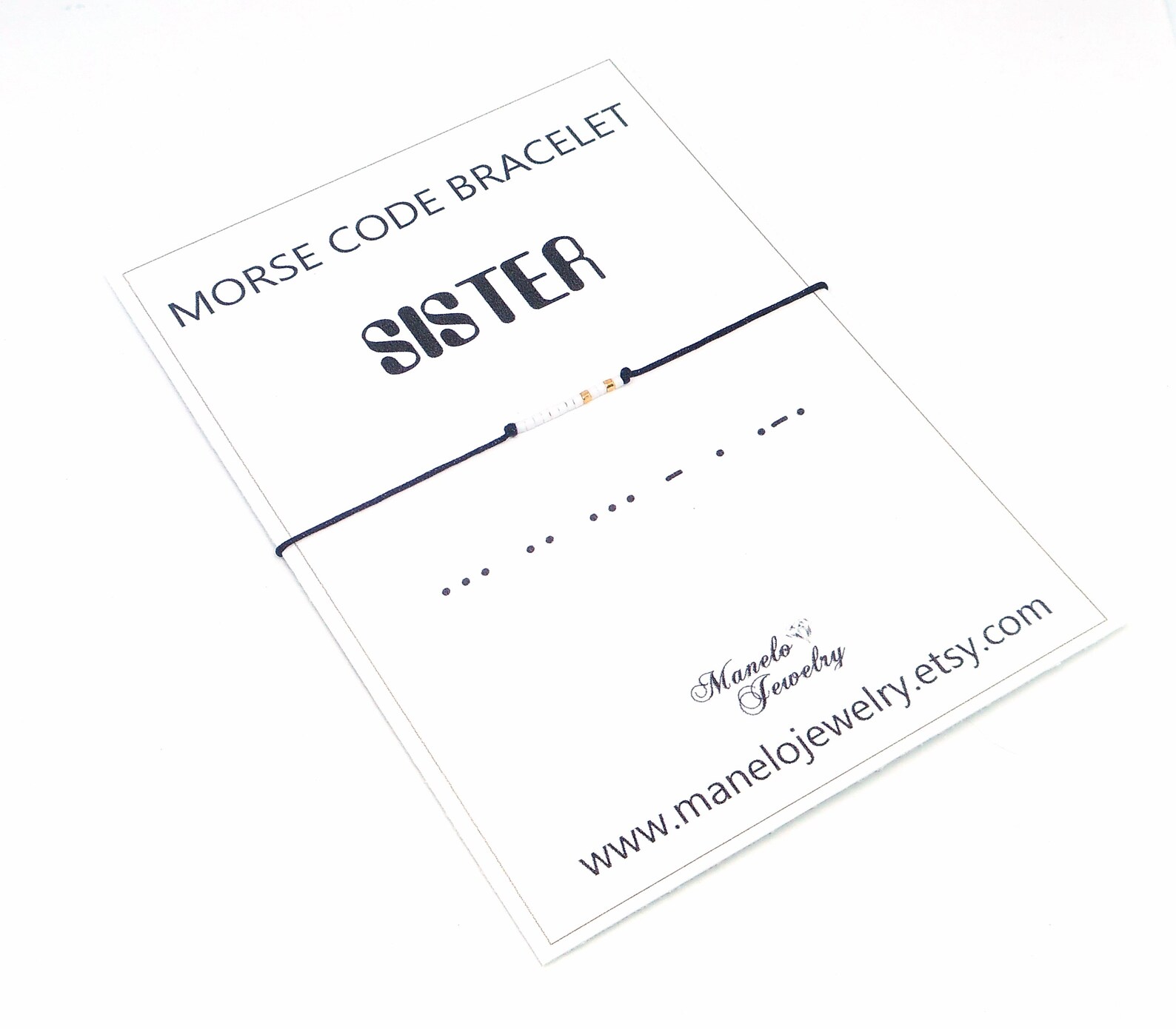 Sister Morse Code Bracelet Best Friend Bracelet Bracelet for - Etsy