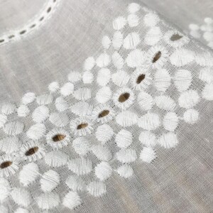 Elegant Cotton Lace Fabric Ladder Embroidered Bridal Lace Fabric for ...