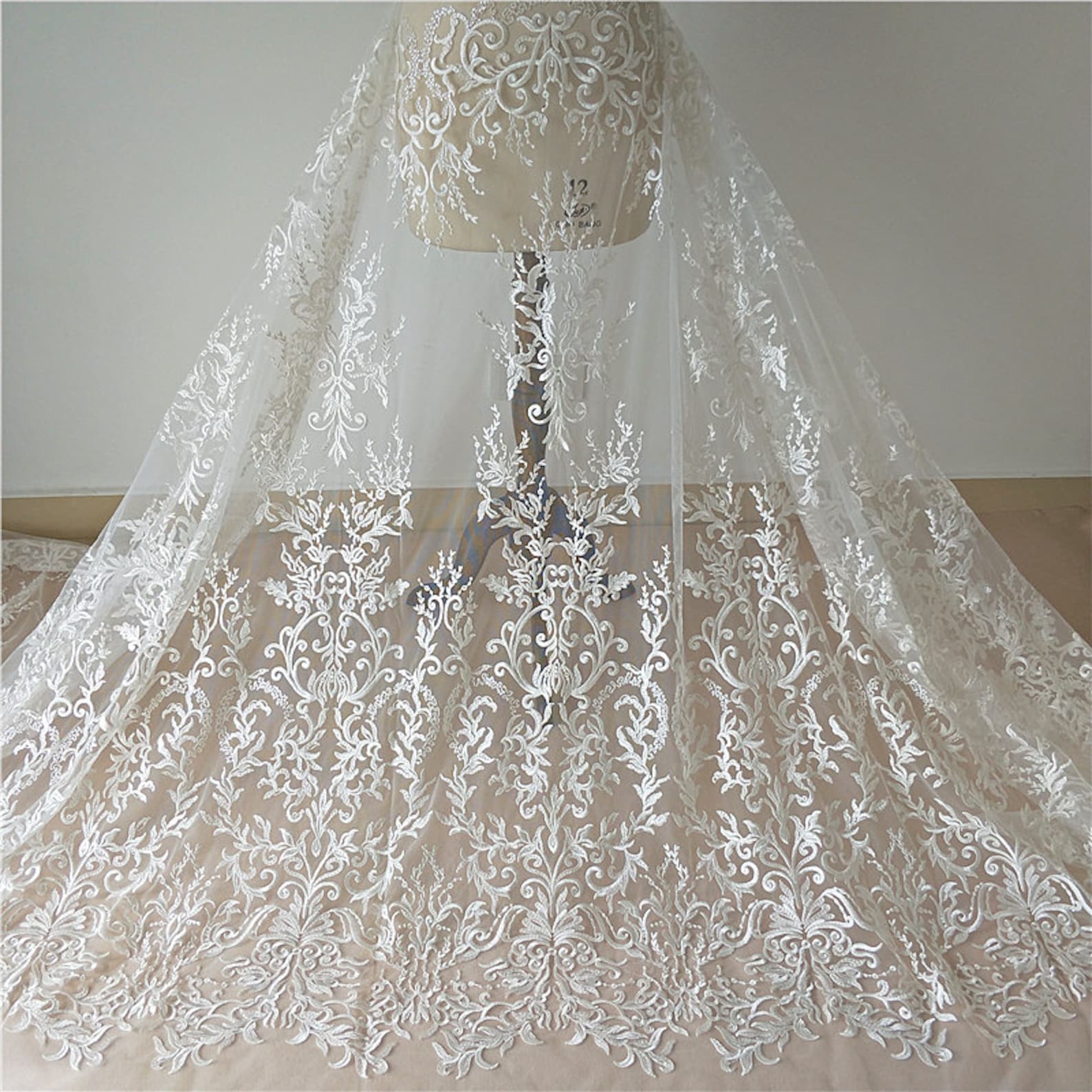 Bridal Lace Fabric Bridal Dress Fabric Wedding Lace Fabric - Etsy