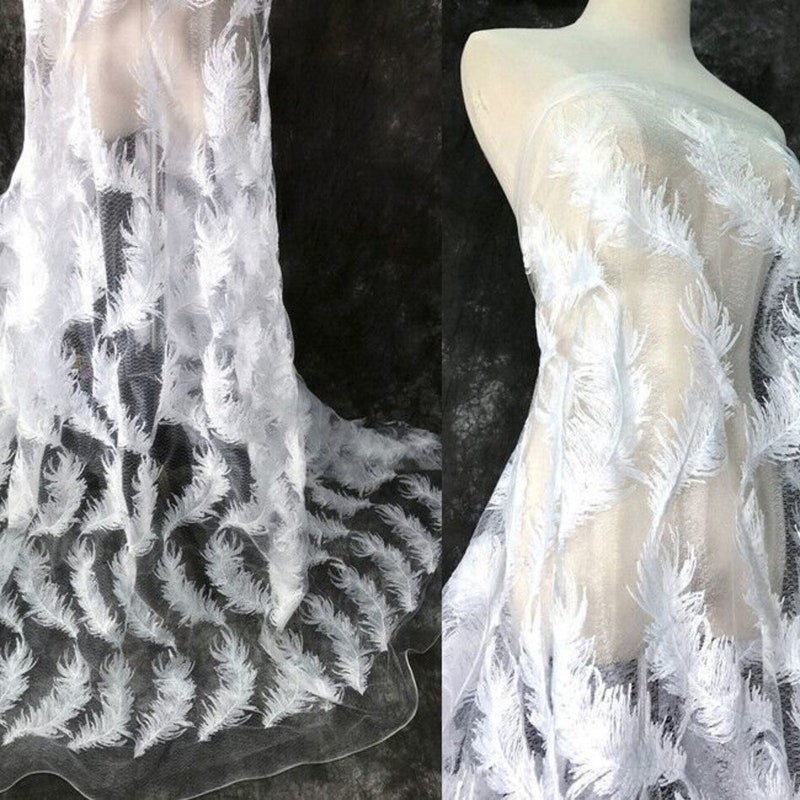 Feather Fabric - Etsy