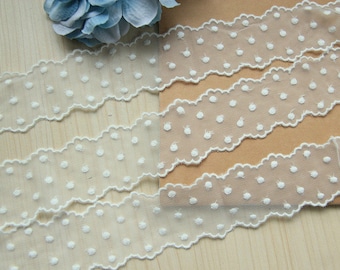 Polka Dot Lace - Etsy