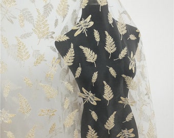 Gold Leaf Embroidery - Etsy