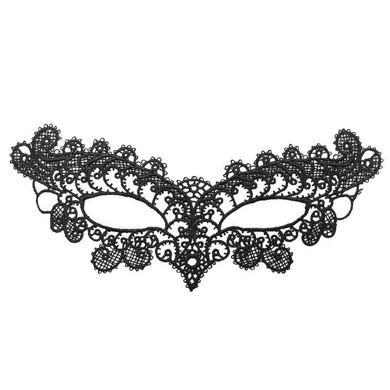 Fox Mask Sexy Lace Queen Mask Black Eye Mask Black Lace Mask - Etsy