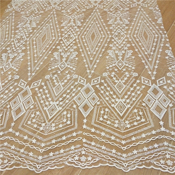Geometric Lace - Etsy
