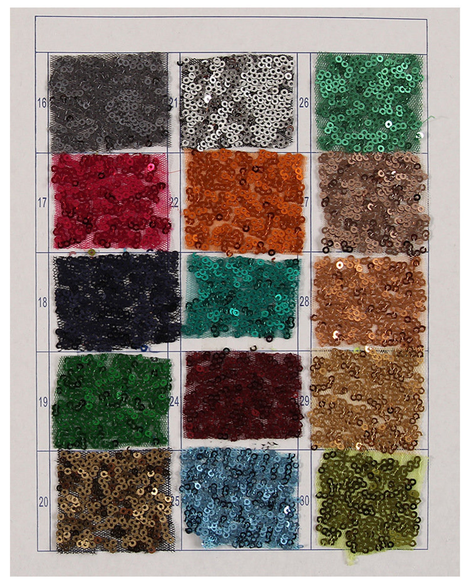 19 Colors Sequin Fabric Sparkler Sequins Fabric Full | Etsy