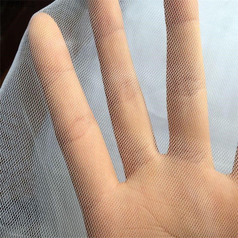 Soft Tulle Fabric, Wedding Tulle Fabric, Net Lace Fabric, Bridal Veil ...