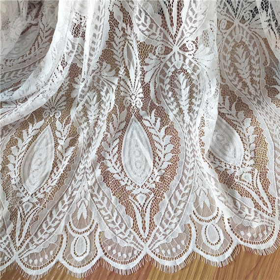 Off White Lace Pattern