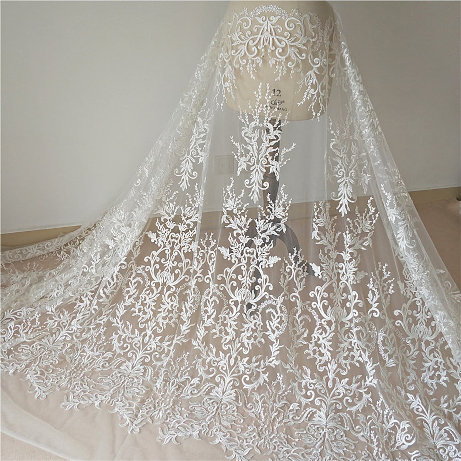 Bridal Lace Fabric Bridal Dress Fabric Wedding Lace Fabric - Etsy