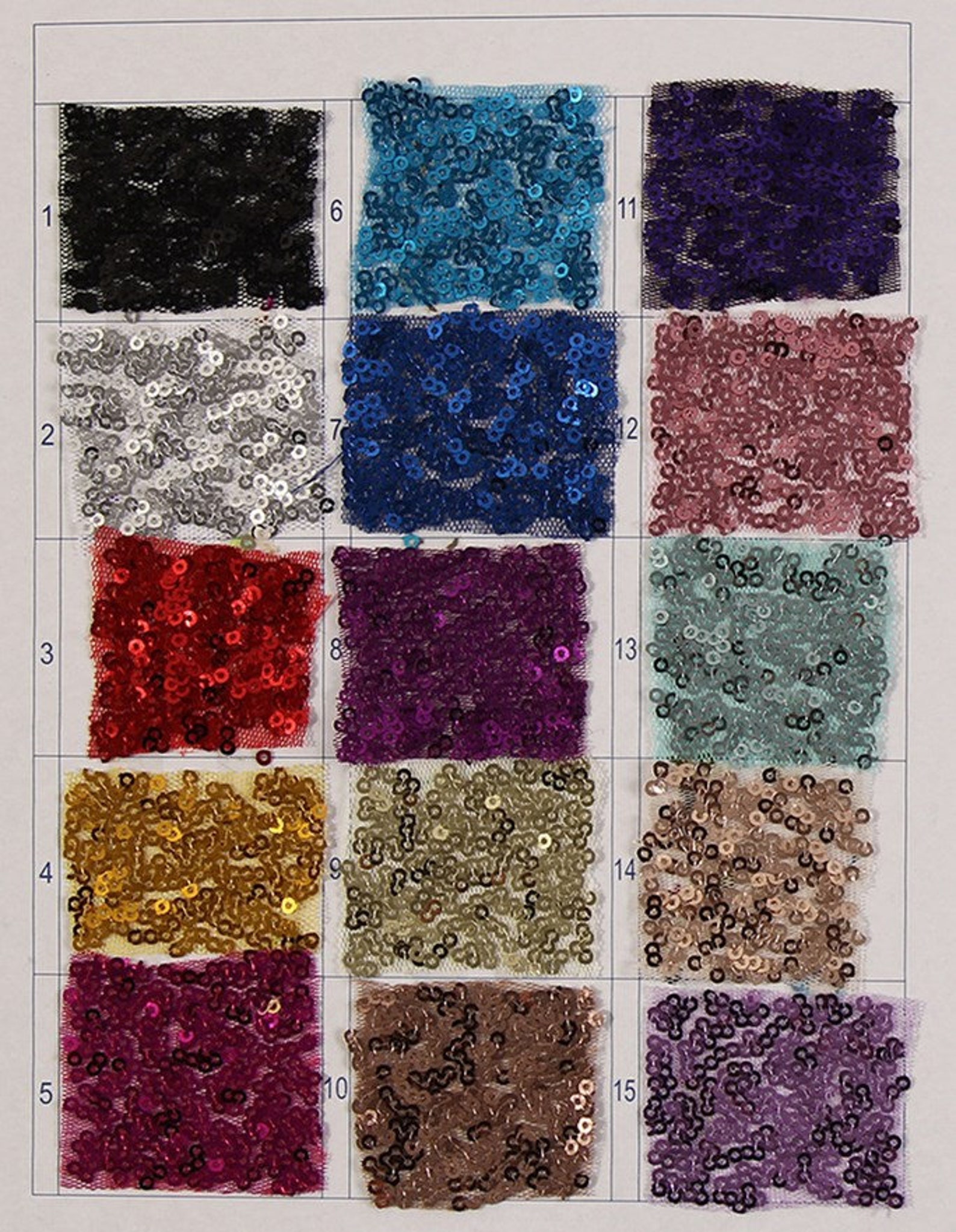 19 Colors Sequin Fabric Sparkler Sequins Fabric Full - Etsy