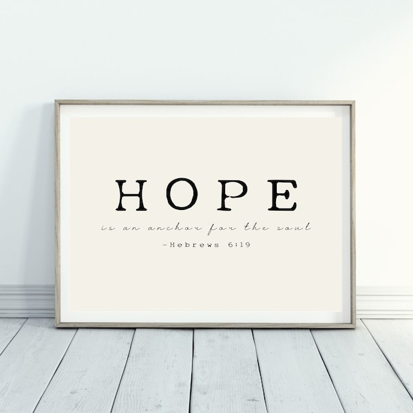 Hope Quote - Etsy