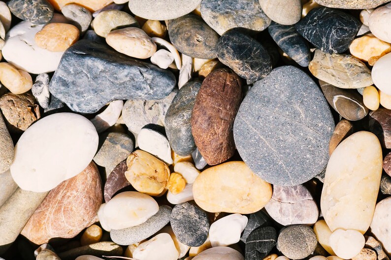 Beach Rocks Photography Print, Digital Download, Abstract Beach Art ...