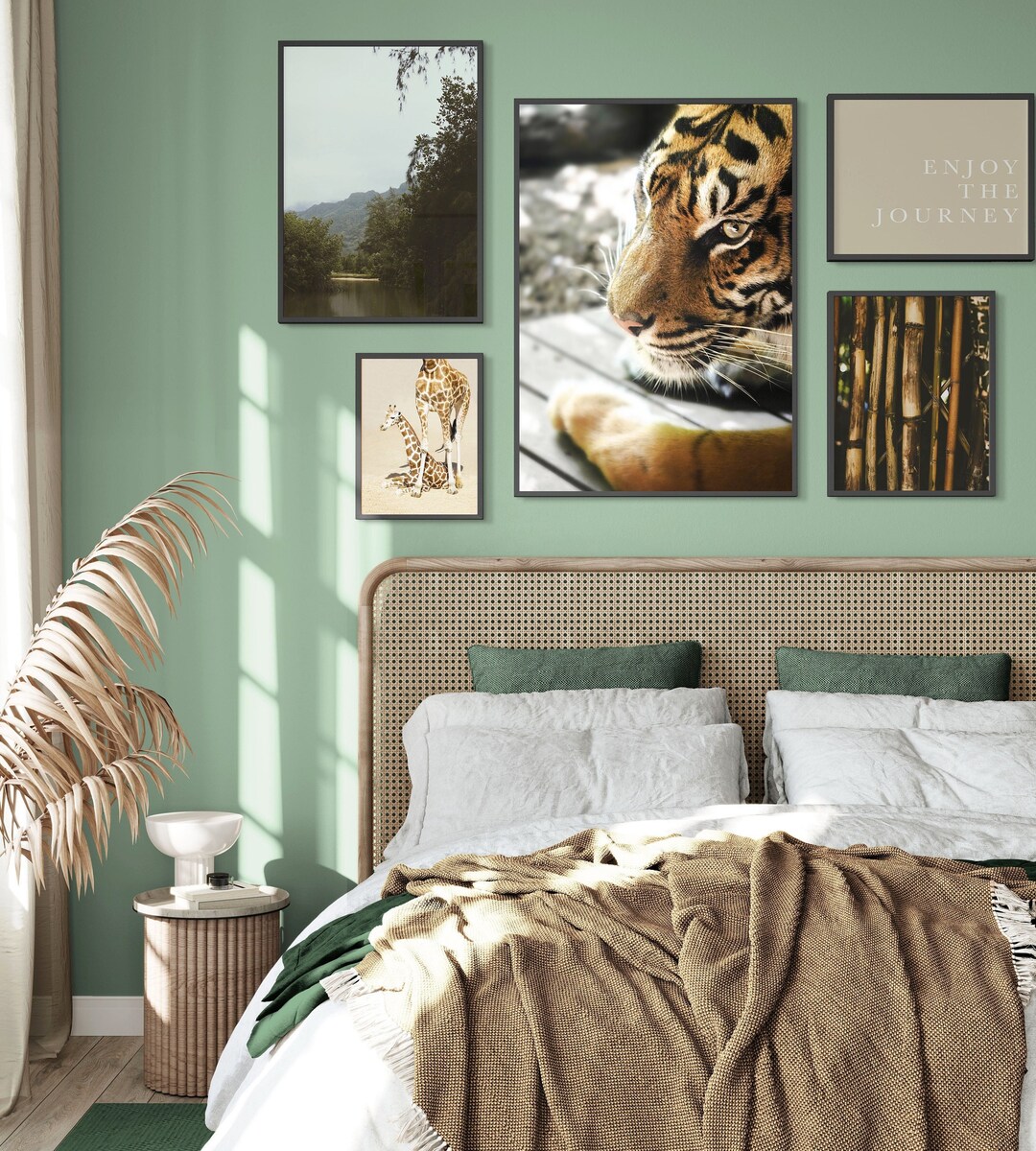 Jungle Prints, Photography Set of Gallery Wall Prints, Digital ...