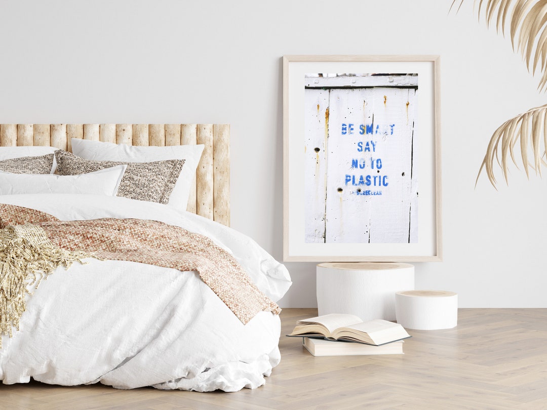 Say No to Plastic Poster, Digital Print, No Plastic Poster Print ...