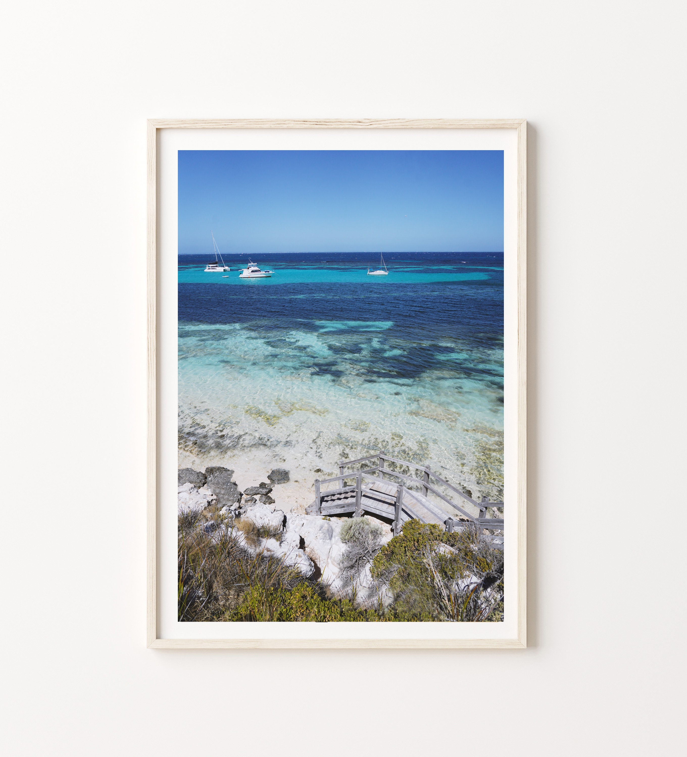Rottnest Island Coastal Beach Print, Digital Print, Download, Coastal ...