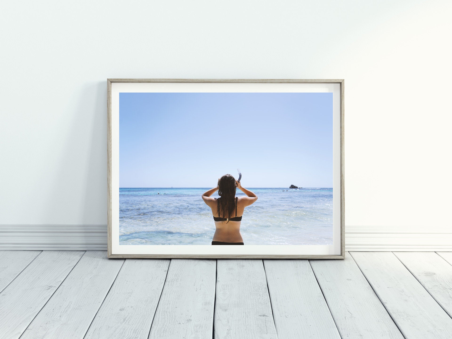 Coastal Beach Print, Digital Printable Poster. Beach Photography Art ...