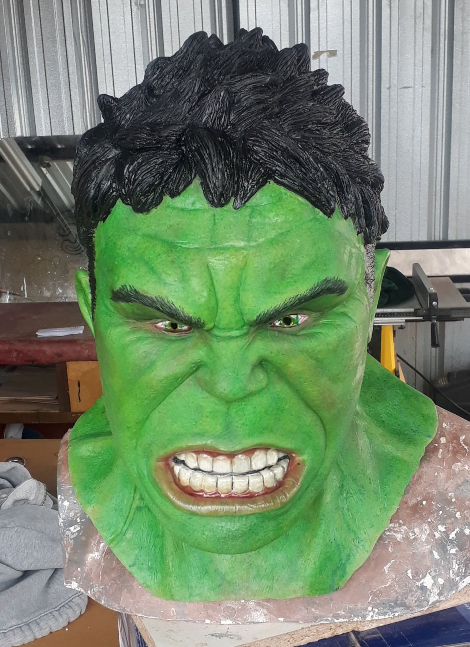HULK LATEX MASK - Etsy