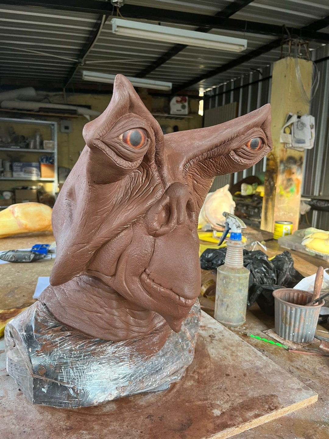 Ishi Tib LATEX MASK - Etsy