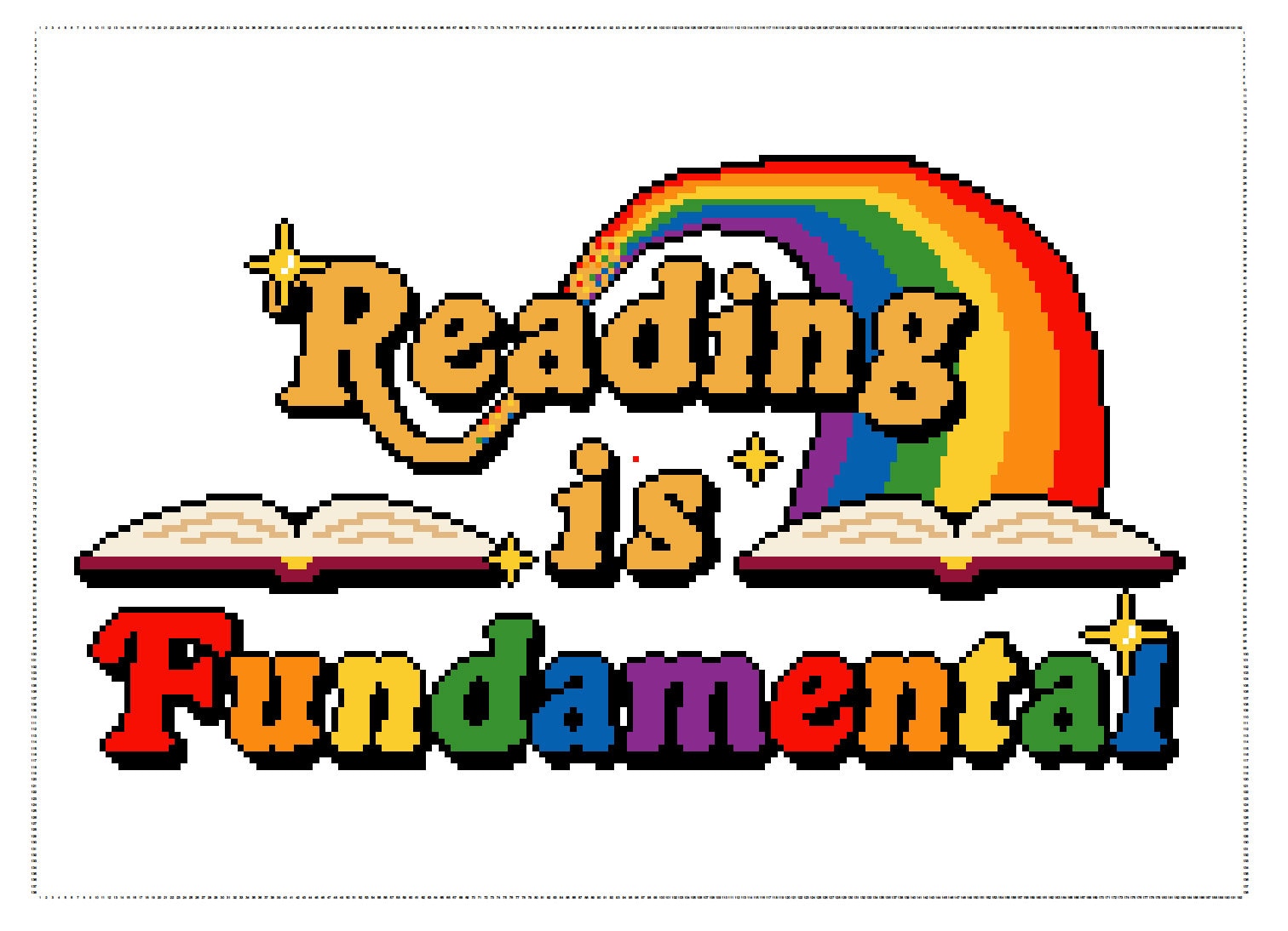 Reading is Fundamental Cross Stitch Pattern - Etsy Reading is Fundamental Cross Stitch Pattern - Etsy
