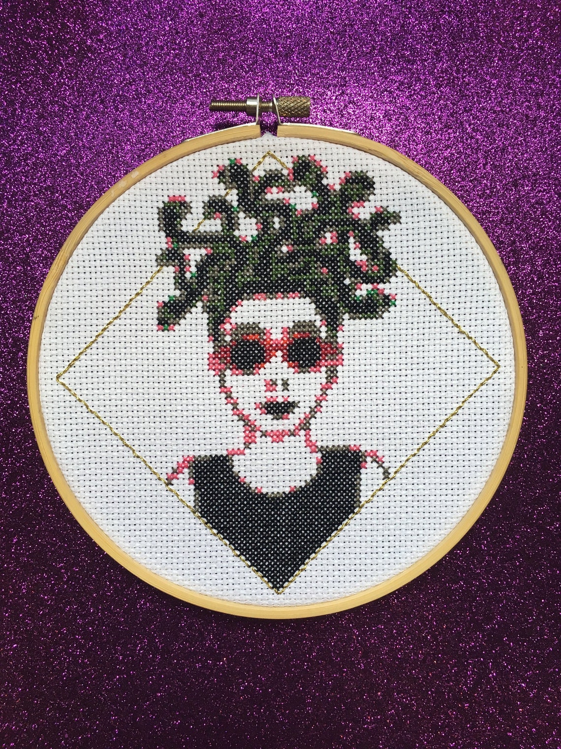 Medusa Cross Stitch Pattern - Etsy