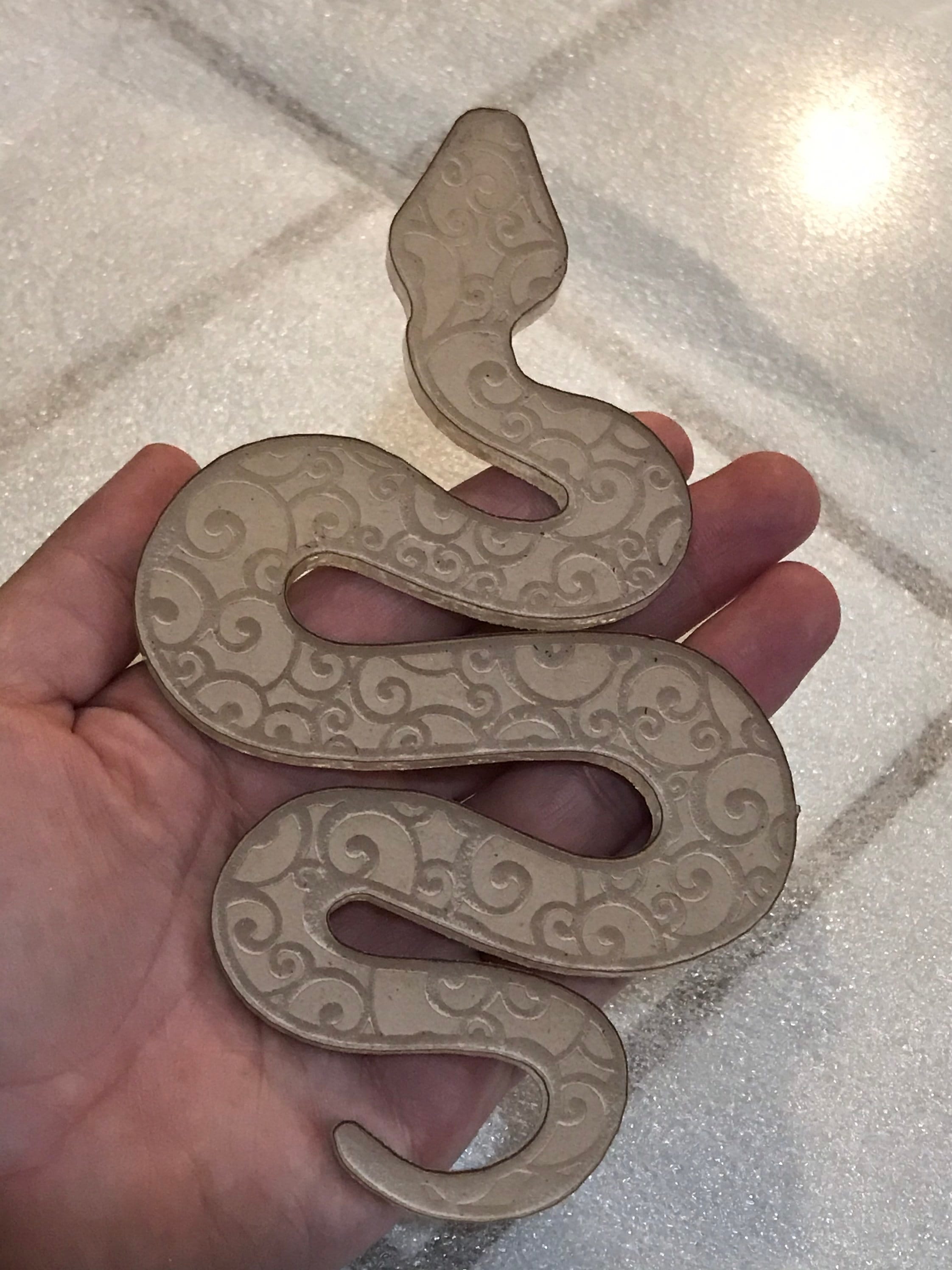 6 inch snake silicone mold for resin epoxy | Etsy