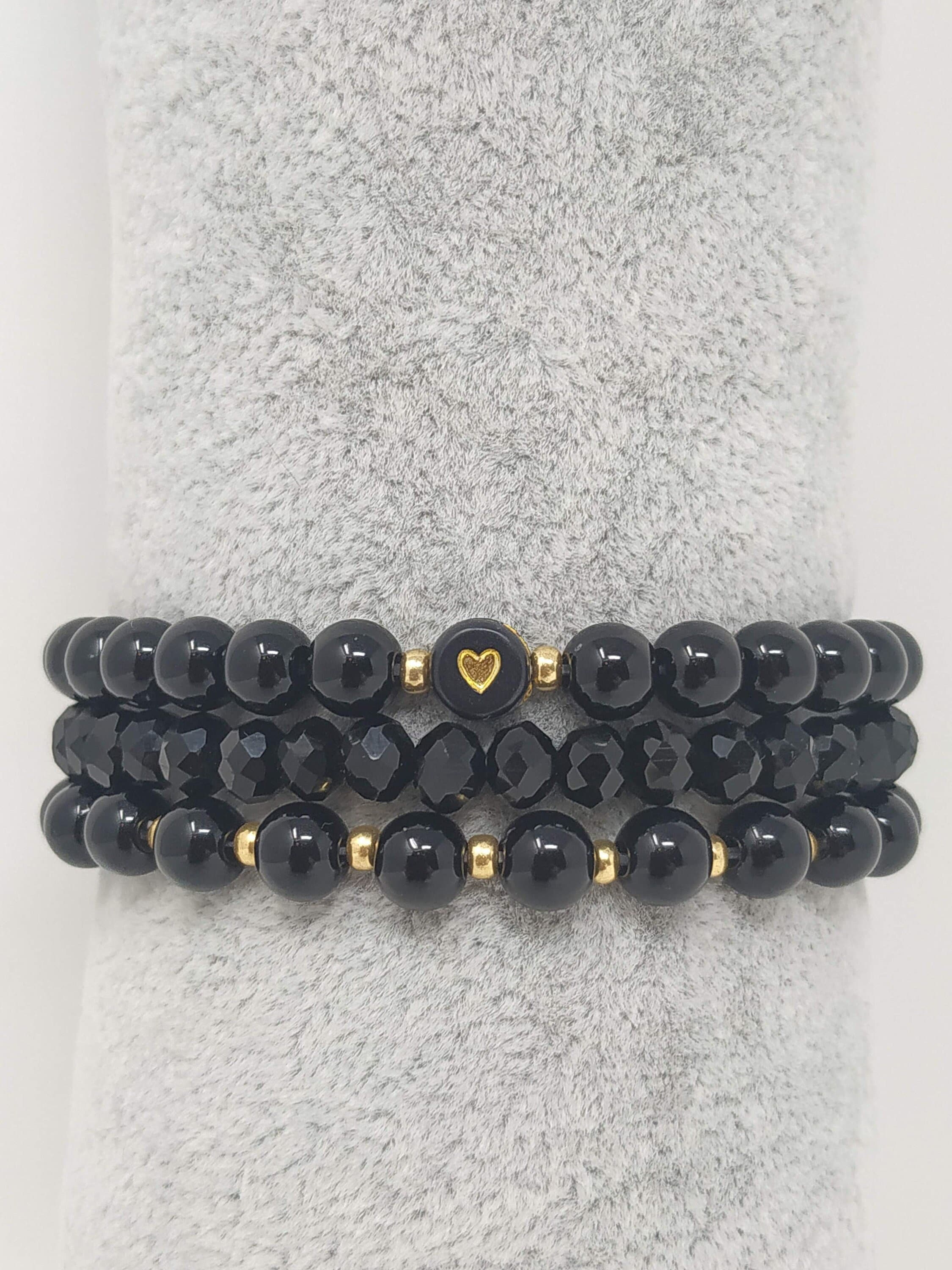 Black And Gold Club Bracelet