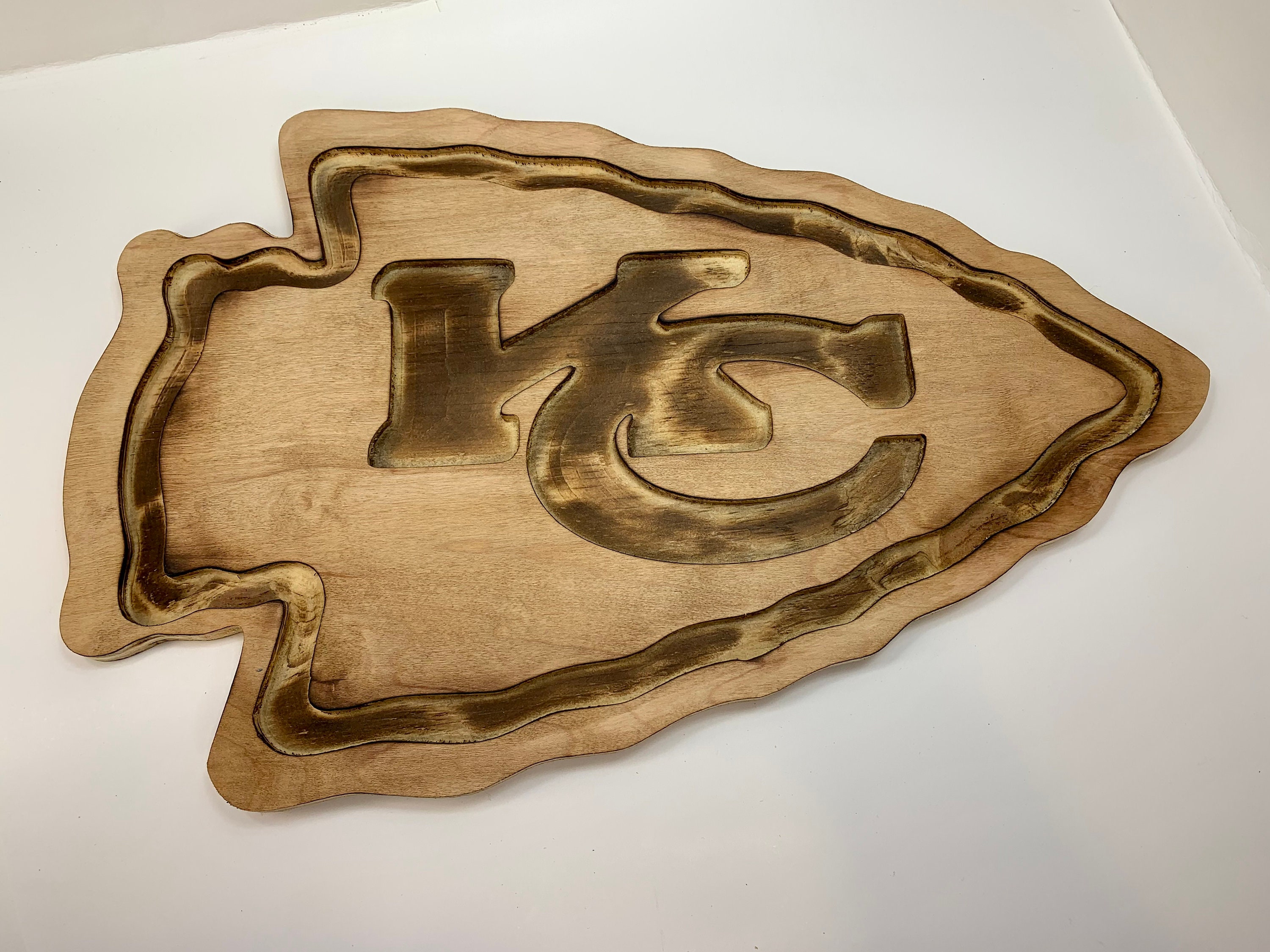 Kansas City Chiefs Sign Wooden Chiefs Wall Hanging Man Cave - Etsy