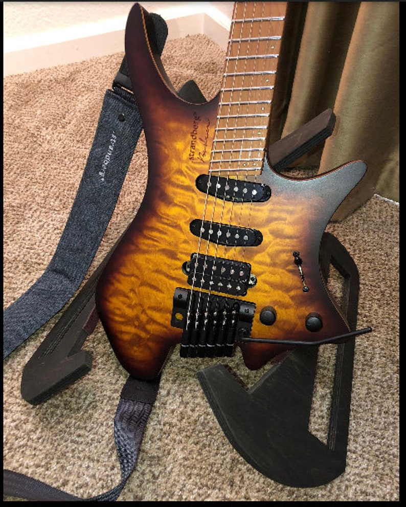 Strandberg Guitar Stand | Headless Guitar Stand | Offset Body Guitar ...