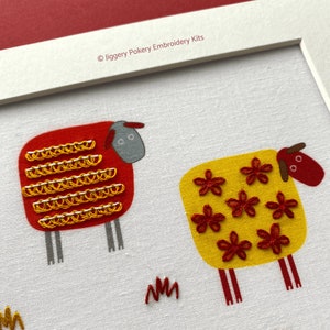 Sheep Embroidery Pattern. Sheep Design. - Etsy