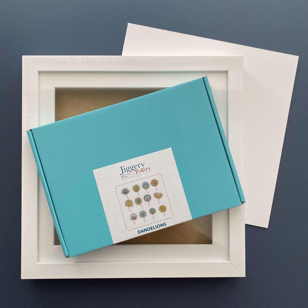 Embroidery Gift Sets. Embroidery Kit Plus Display Frame. - Etsy