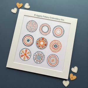 Stitch Sampler Embroidery Pattern. Learn Embroidery and Popular ...