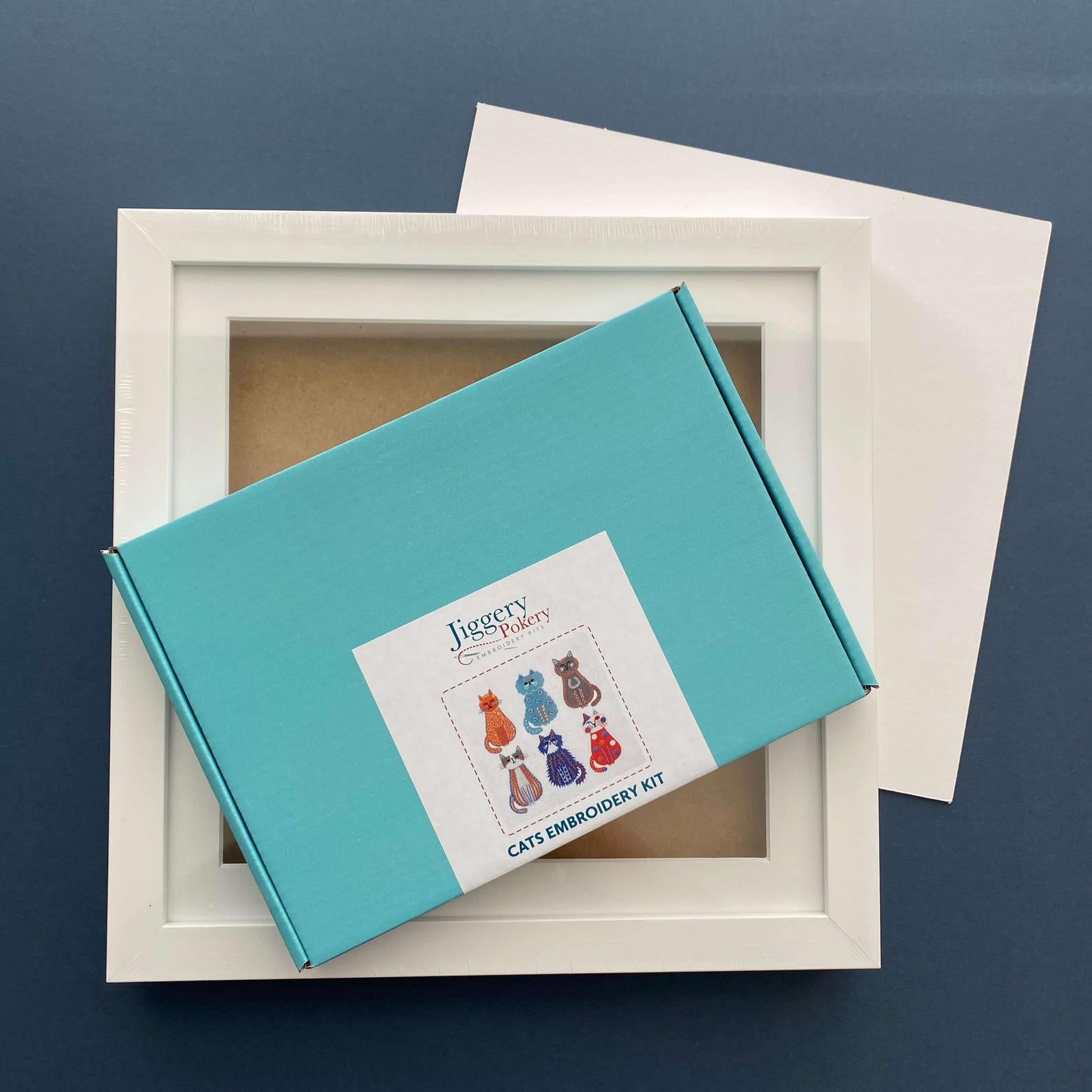 Embroidery Gift Sets. Embroidery Kit Plus Display Frame. - Etsy