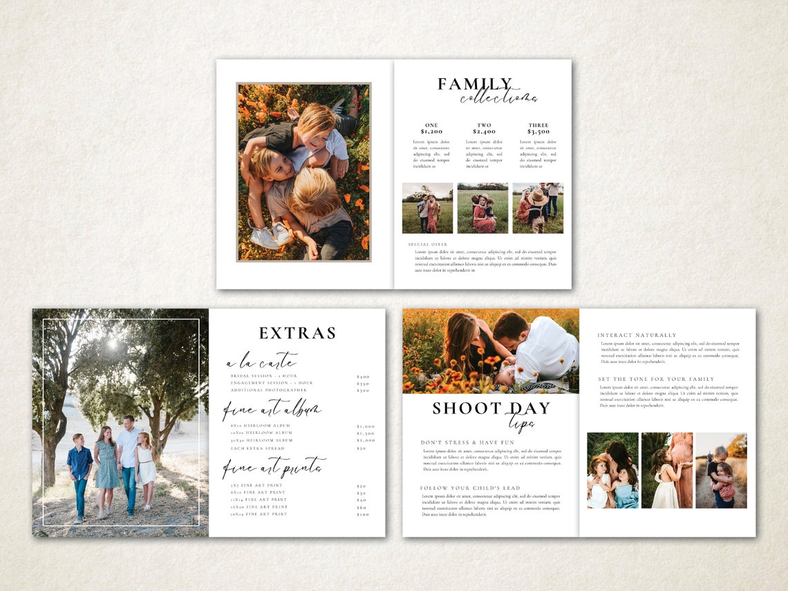 Family Marketing Magazine Canva and Photoshop Template | Etsy